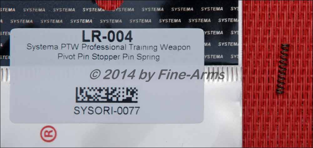 Systema PTW Pivot Pin Stopper Pin Spring | Fine-Arms Airsoft